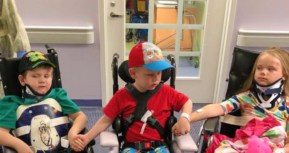 Siblings Who Lost Parents, Baby Sister In Accident Reunite In Hospital ...