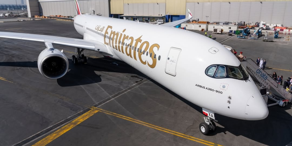 Emirates Officially Launches Its First A350 Aircraft for Global Travel
