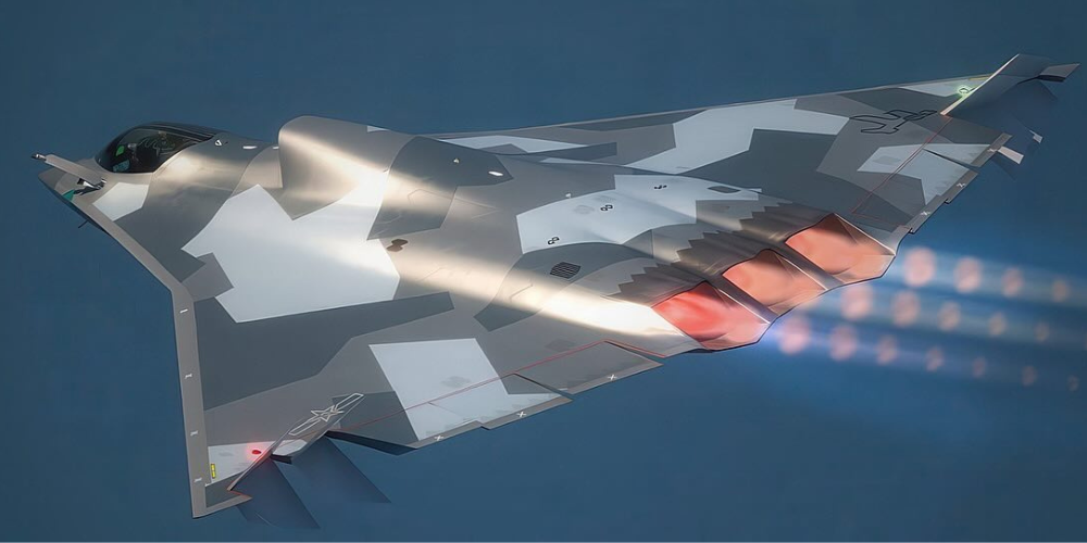 China’s New Fighter Jet Sparks Global Buzz with Bold Tailless Design